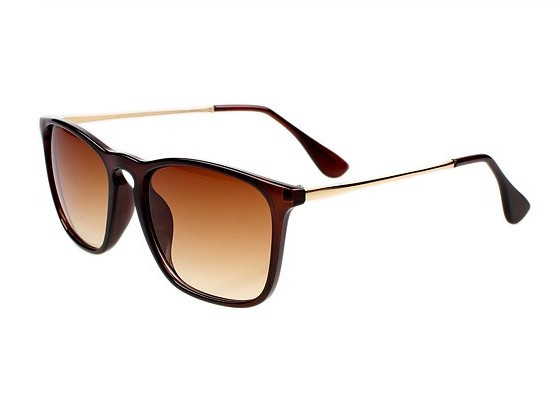 Unisex Metal And Plastic Frame D Shape Resin Lens Oversized Sunglasses ...