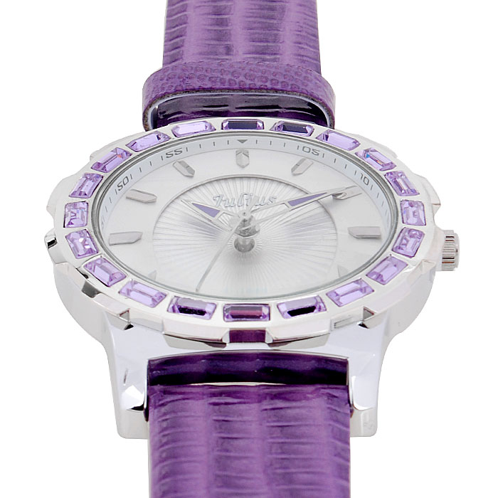 Pu Leather Belt Watch With Rhinestone on Luulla