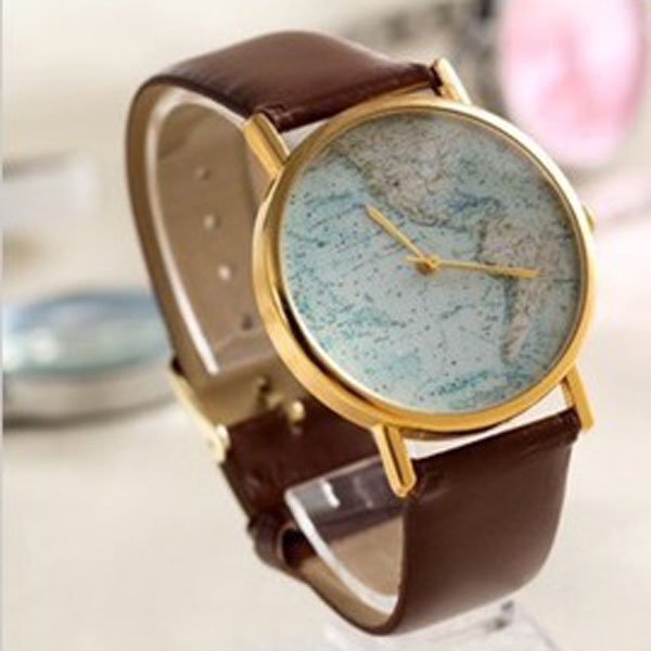 South America Map Pu Belt Watch 050218 on Luulla